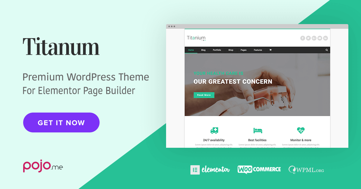 Home page 1 - Titanium